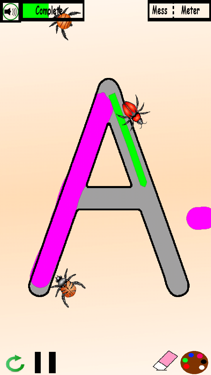 Alpha Bugs Alphabets: Parent Draw, Kids Trace - App on Amazon Appstore