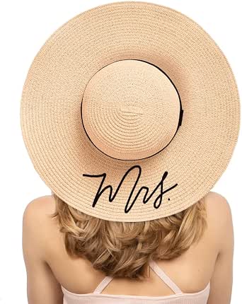 Amazon.com: xo, Fetti Bachelorette Party Decorations Tan Mrs Sun Hat ...