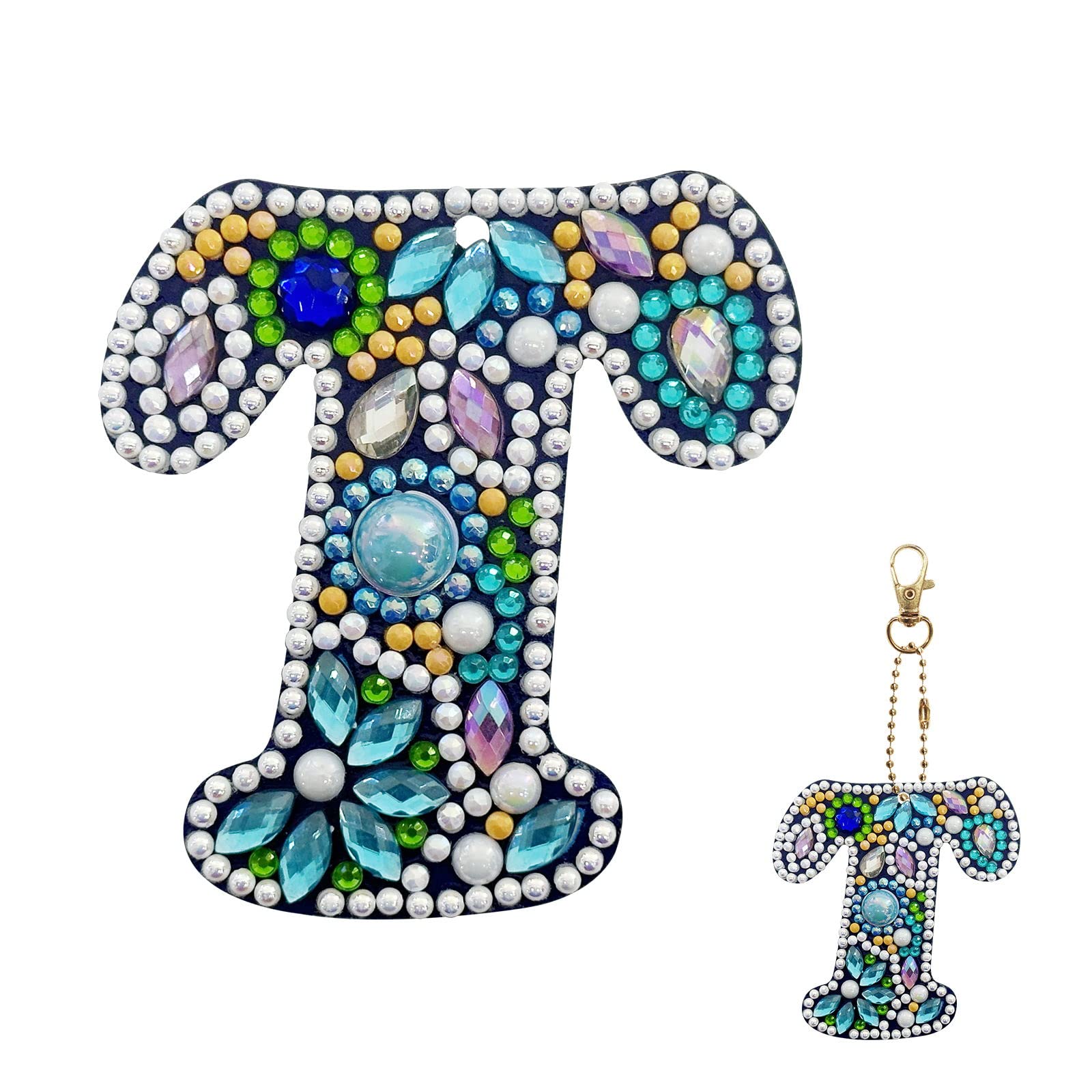 Amazon.com: YOYA 5D Double Sided Diamond Painting Keychain DIY Full ...