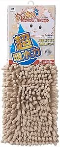 Amazon.co.jp: 山崎産業(Yamazaki Sangyo)【特許取得済み】バスマット 吸水 マイクロファイバー SUSU (スウスウ) ストロングW EC 抗菌 ベージュ Mサイズ ...