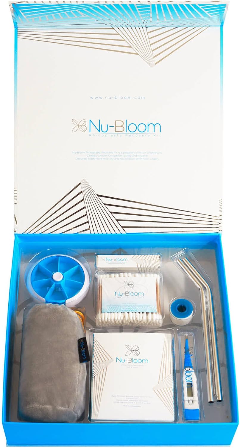 Amazon.com: Nu-Bloom Rhinoplasty Recovery Kit – Luxury Gift Box ...