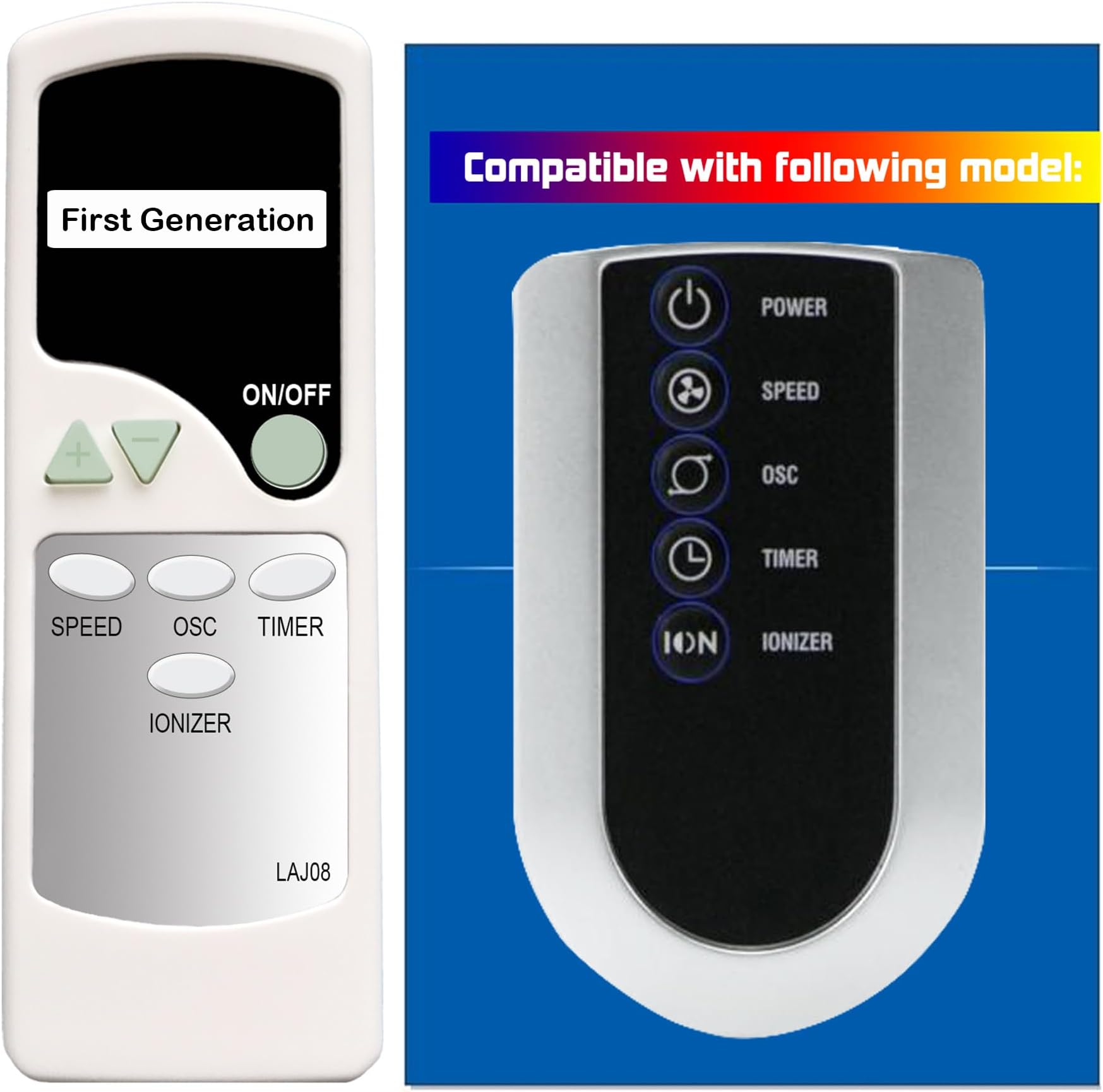 Amazon.com: Replacement Remote Control for Holmes Blizzard Fan HAPF624R ...