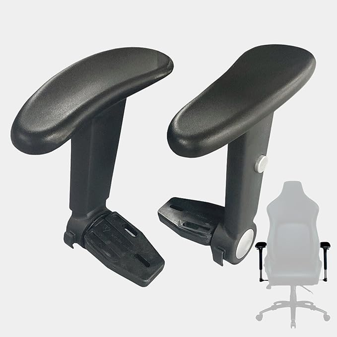 Amazon.com: Sehome Modern Black Ergonomic Armrest Pair, Fits All Styles ...