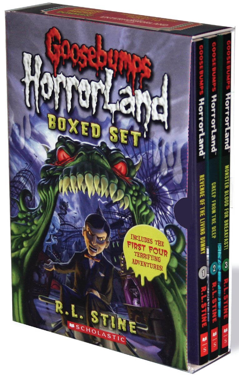 Amazon.com: Goosebumps Horrorland Boxed Set: 9780545132688: Stine, R L ...