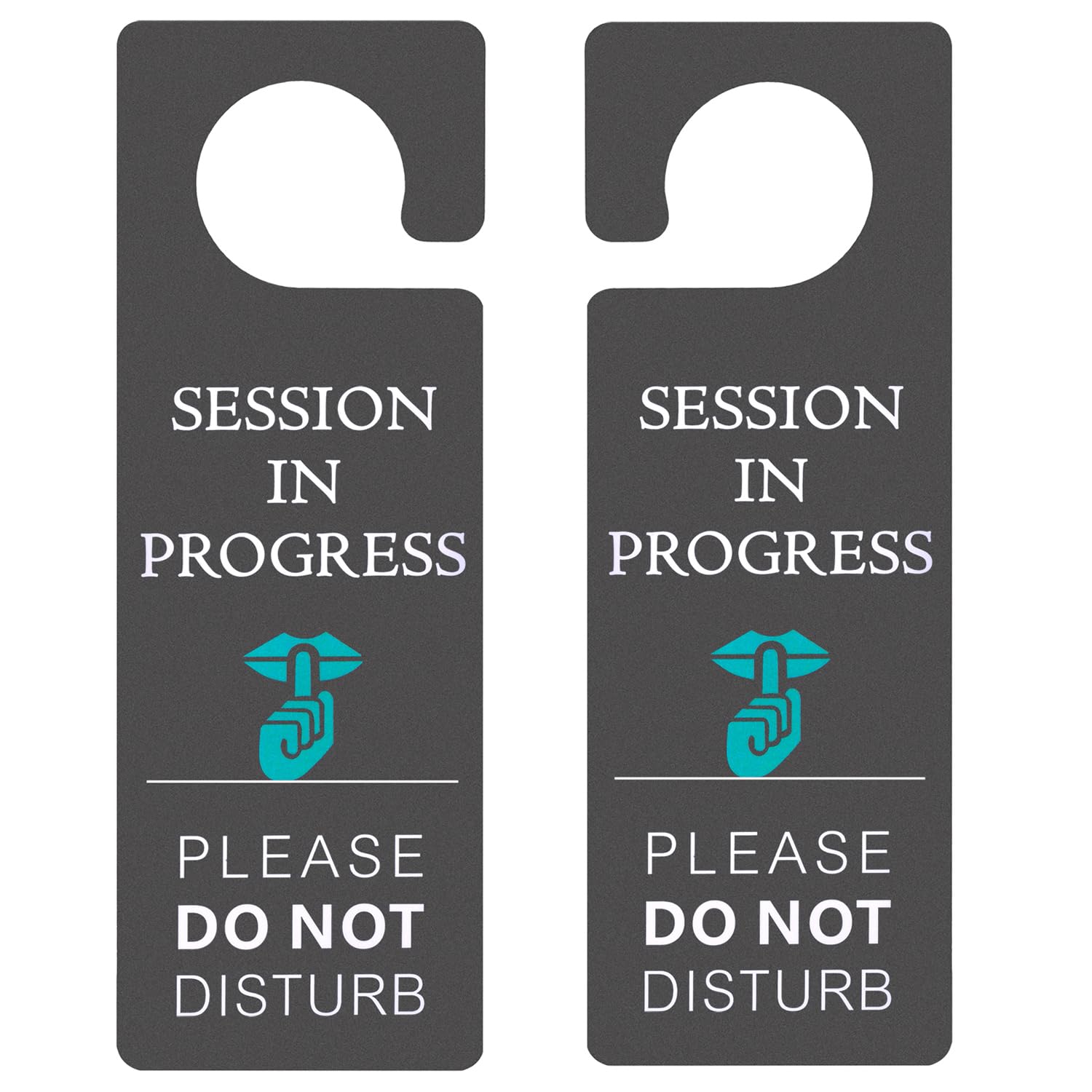 Amazon.com : Kichwit 2 Pack Session in Progress Double Sided Please Do ...