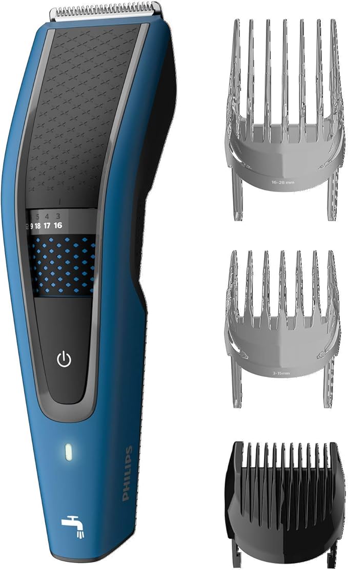 Philips Hair Clipper Series 5000, Washable Hair Clipper with DualCut ...