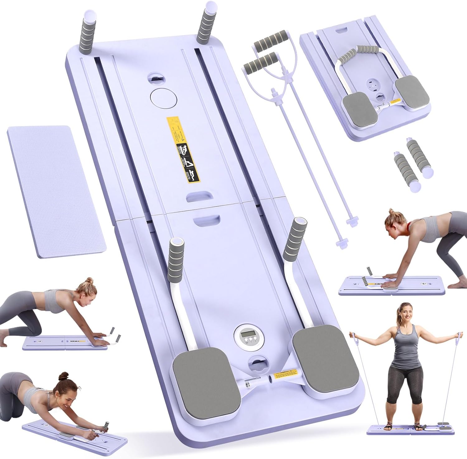 Pilates Board, Pilates Reformer Machine Foldable, Pilates Equipment ...