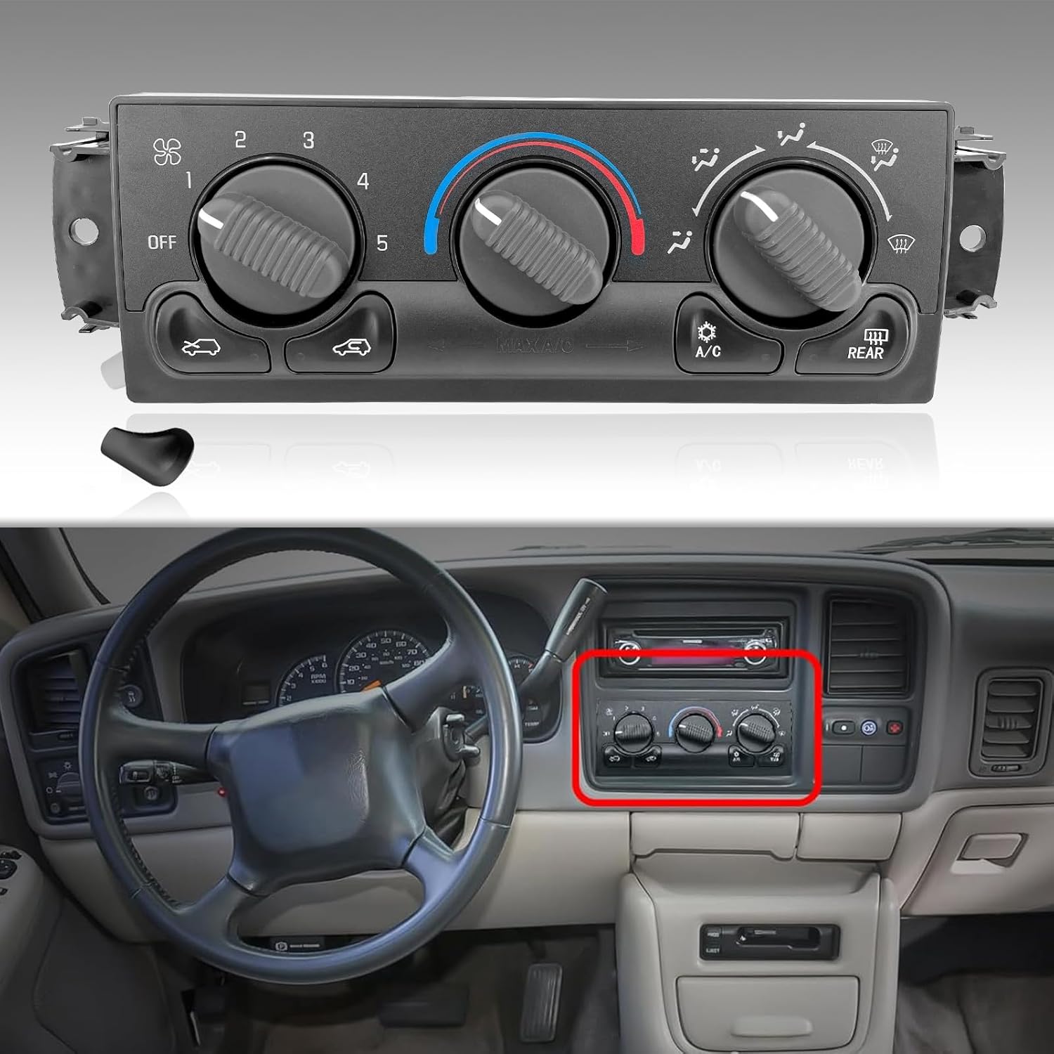 Amazon.com: Gaveming 599-218 Heater A/C AC Control Module Front Climate ...