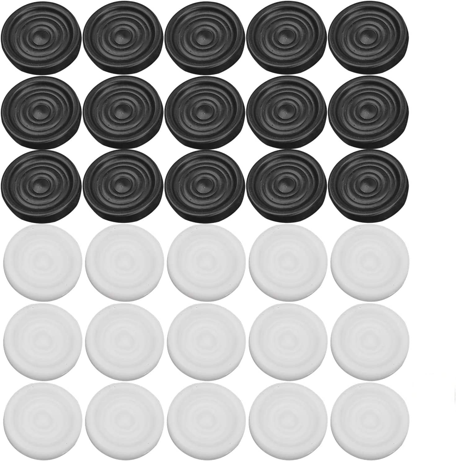 Amazon.com: Plastic Checkers,22mm Black White Backgammon Checkers ...