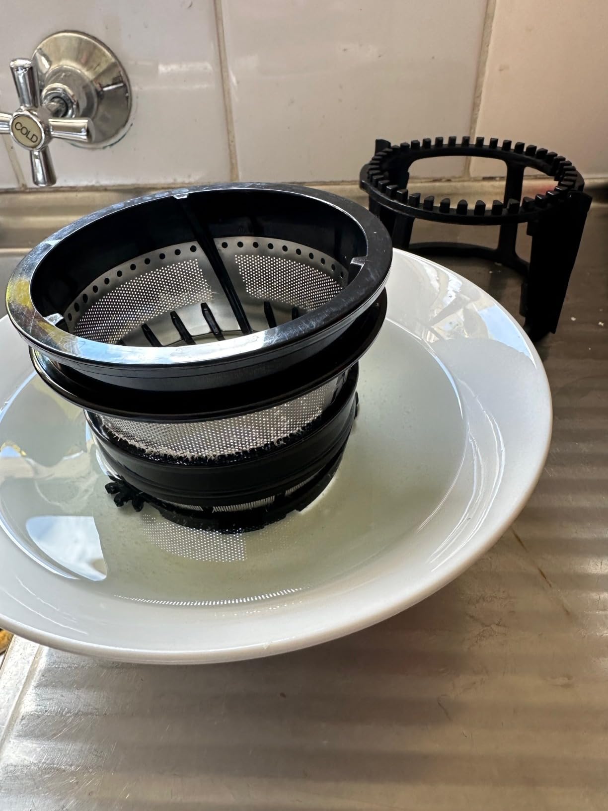 Cold Press Whole Fruit Slow Juicer Wide Mouth Vegetable Processor, 250W ...