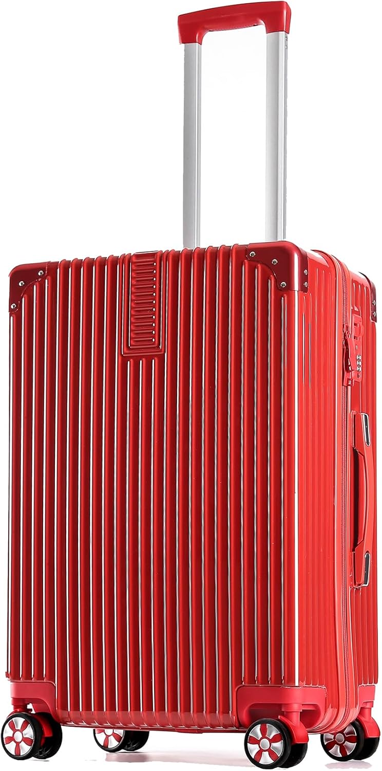 Amazon.com | ANNI RIEL Hardside Luggage with Spinner Wheels and TSA ...