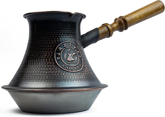 Amazon.com | Handmade Armenian Coffee Pot 27 Fl Oz (800ml) - Copper ...