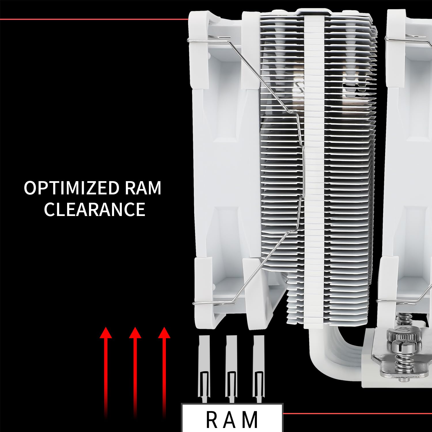 Snapklik.com : Thermalrlght Peerless Assassin 120 White CPU Air Cooler ...