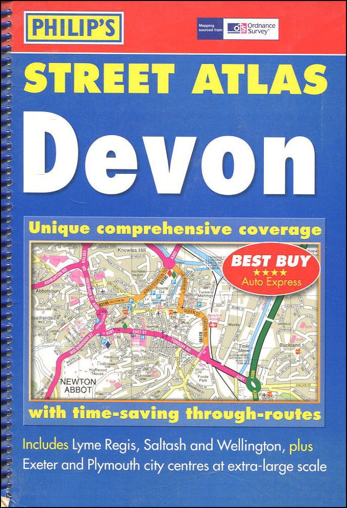 Devon Street Atlas: Amazon.co.uk: Philip's Maps: 9780540081301: Books