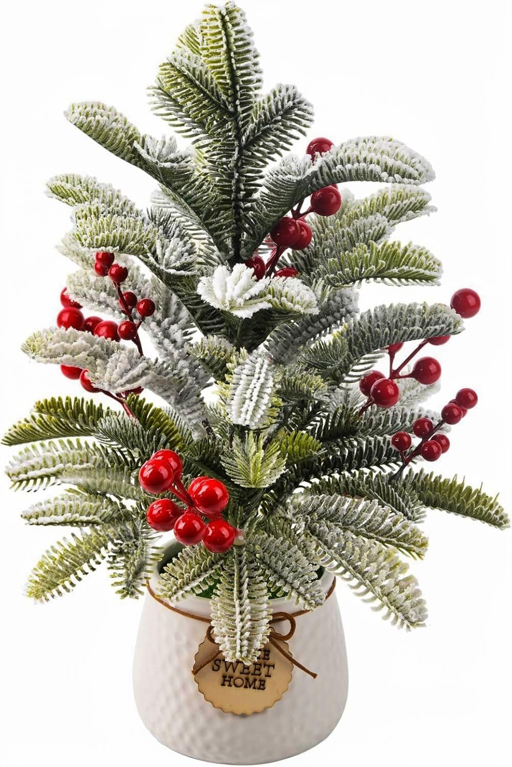 Amazon.com: Small Christmas Tree, Artificial Mini Christmas Table ...