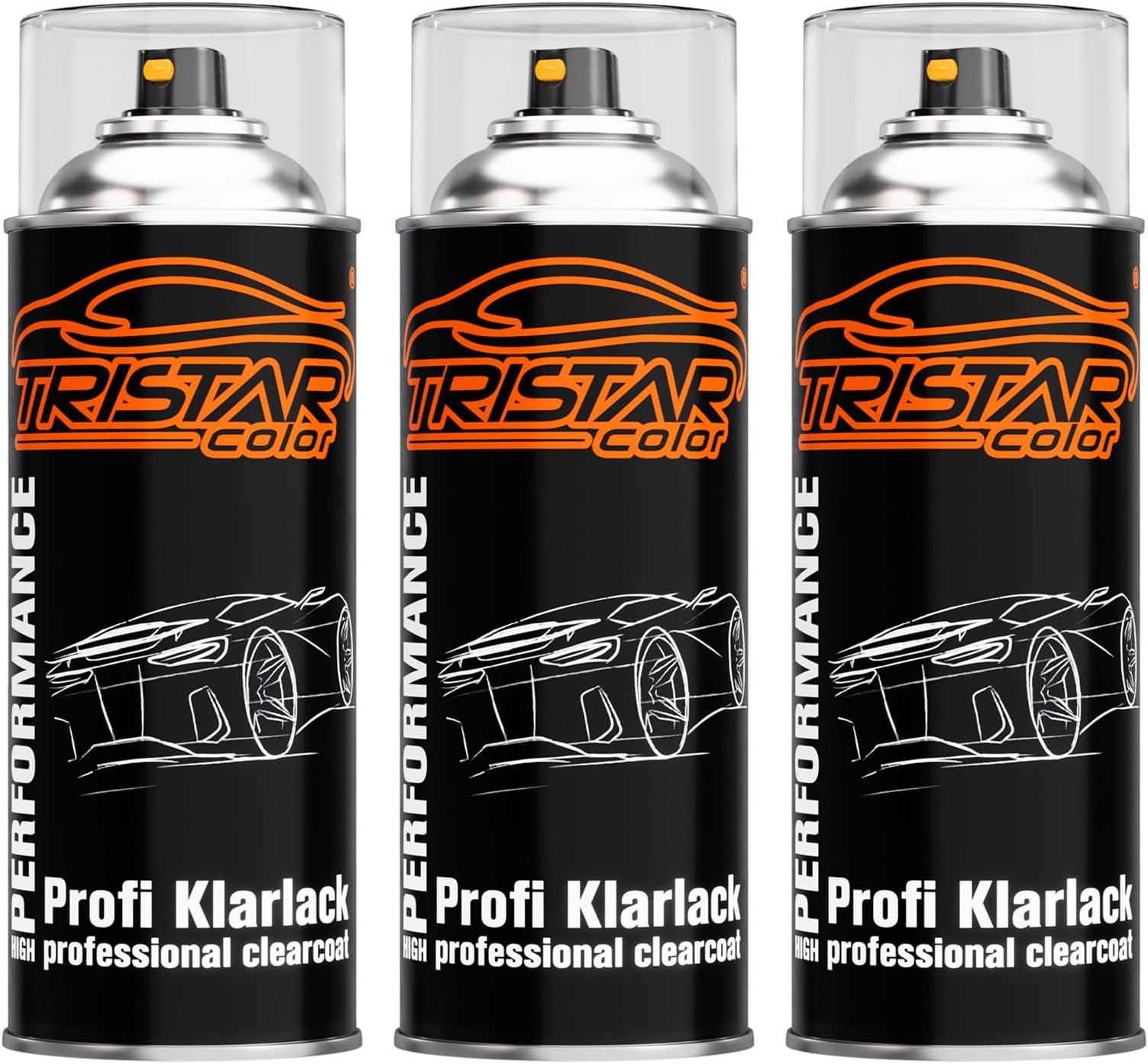 TRISTARcolor Spraydose Profi KLARLACK GLÄNZEND 400 ml Autolack ...