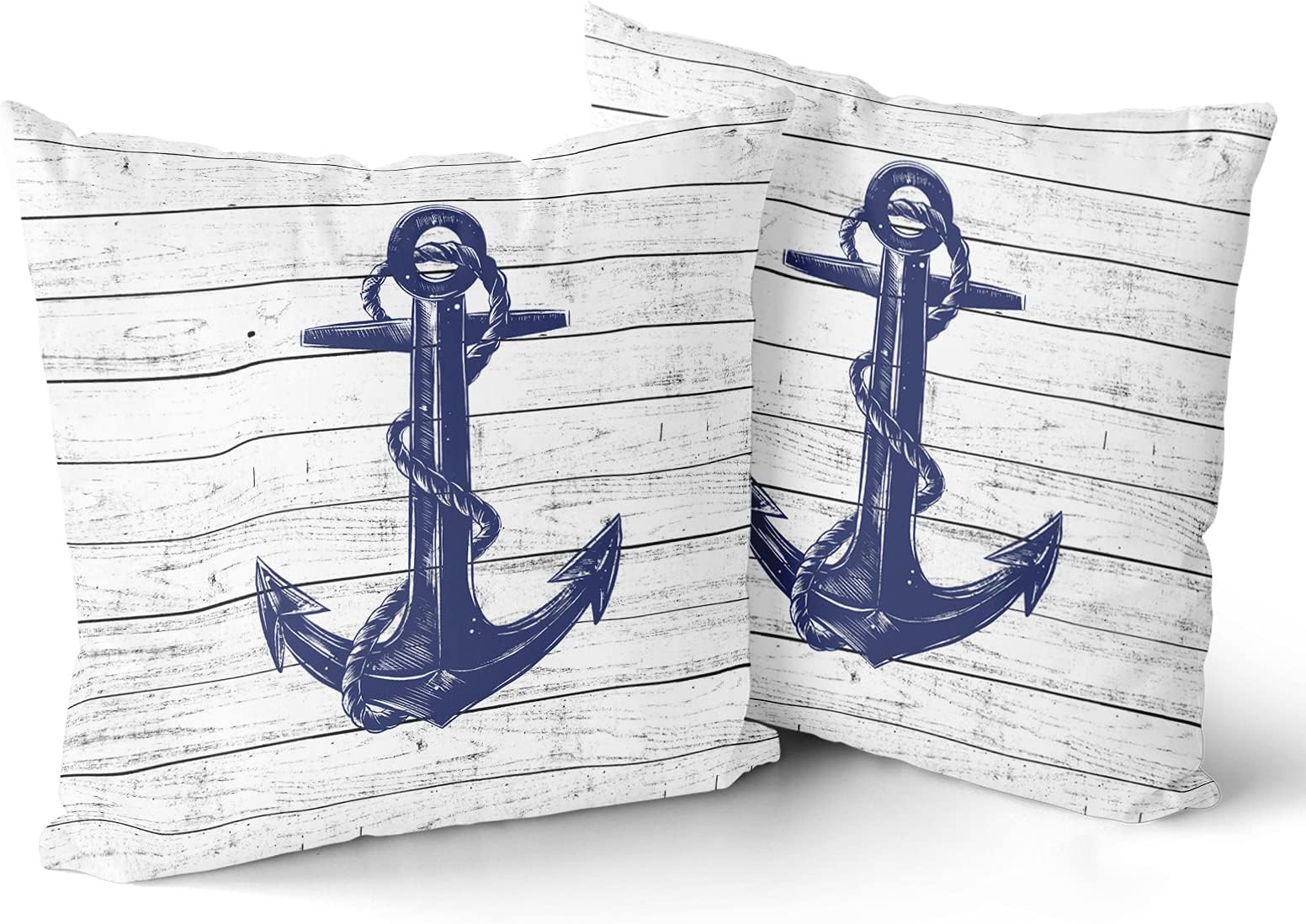 Amazon.com: YGGQF Decorative Throw Pillow Covers Nautical Rope Pattern ...