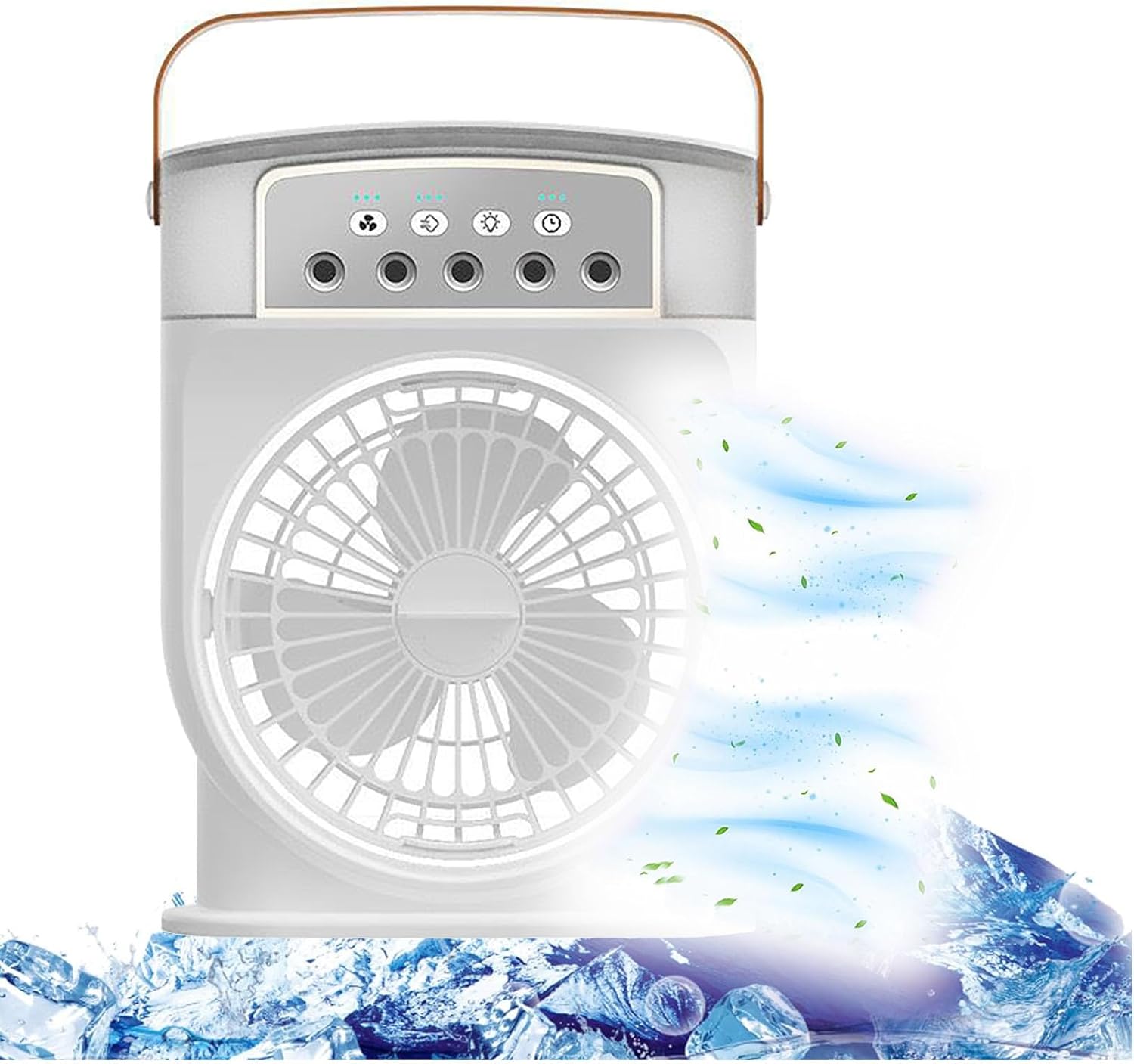 Polarlux Air Cooler and Conditioner - Portable Ice Fan With 3 Wind ...