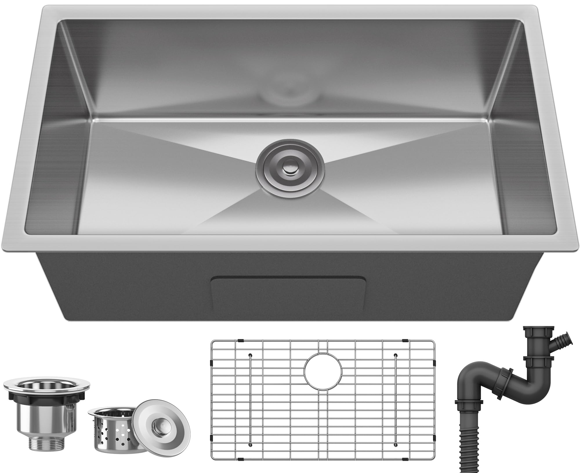 Snapklik.com : YITAHOME Kitchen Sink 30 X 18 X 9 Undermount Sink 304 ...