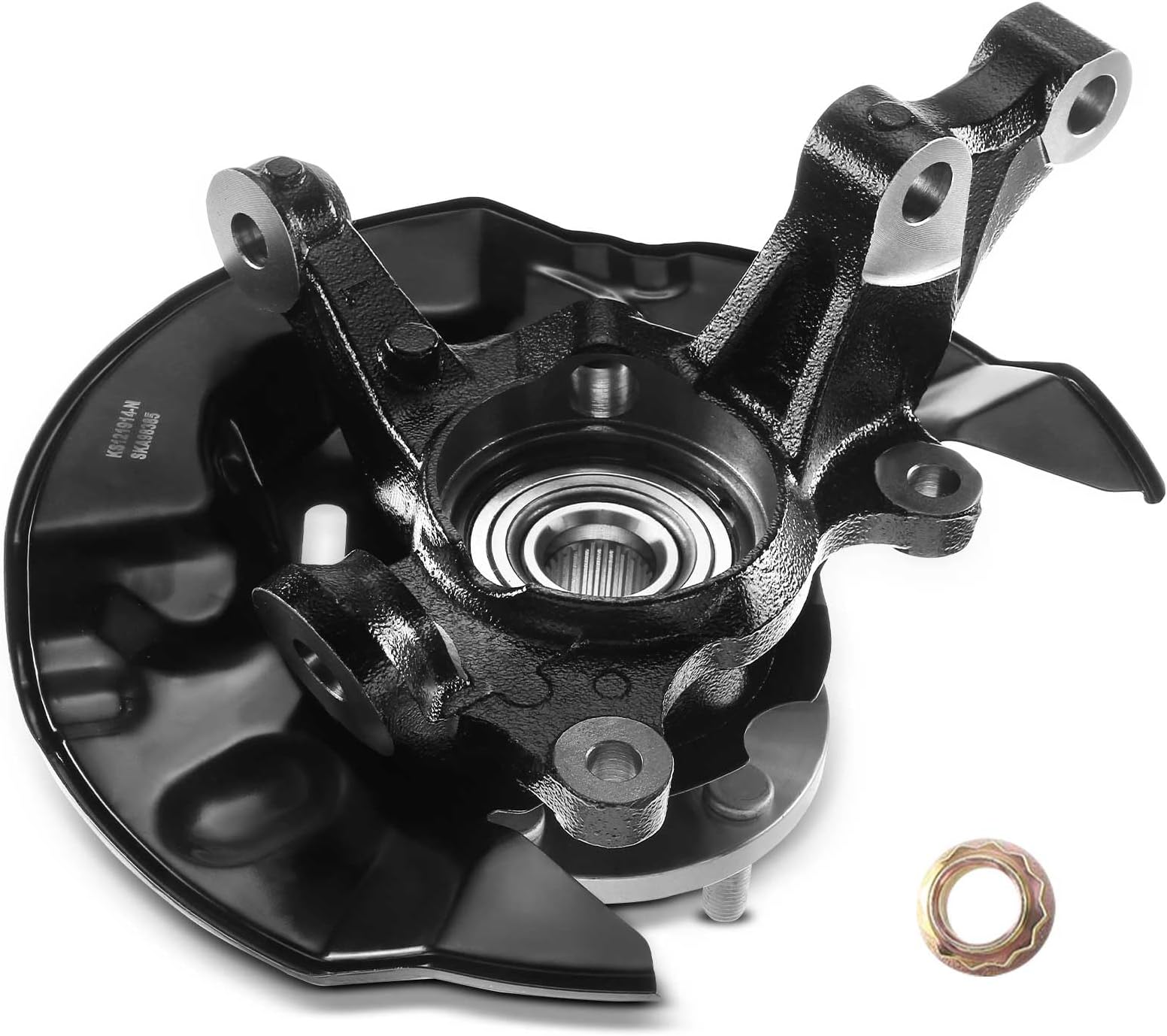 Amazon.com: Suspension Steering Knuckle Hub Bearing Kit - 2 Piece ...