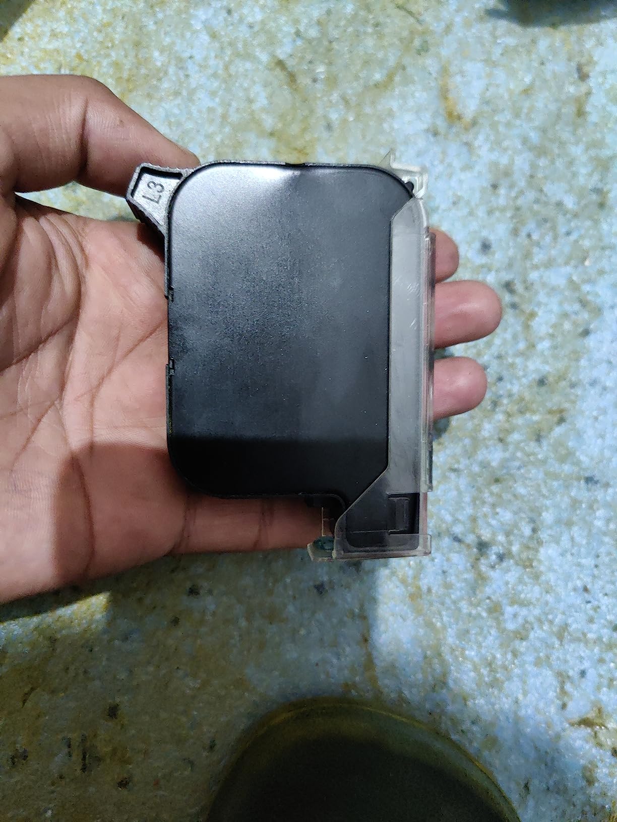 KOSH B3F58B/2580 Solvent Black Ink Cartridge Compatible for Handheld ...