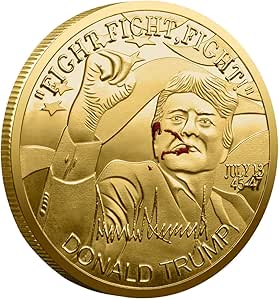 Amazon.com: Donald J. Trump 45th & 47th President Commemorative Coin ...