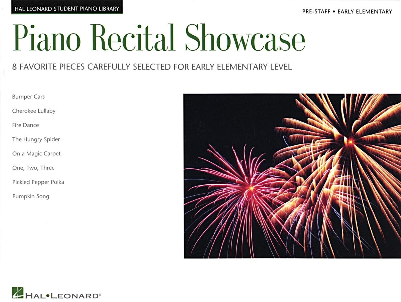 Hal Leonard Piano Recital Showcase Early Elementary Pre-Staff Level Hal ...