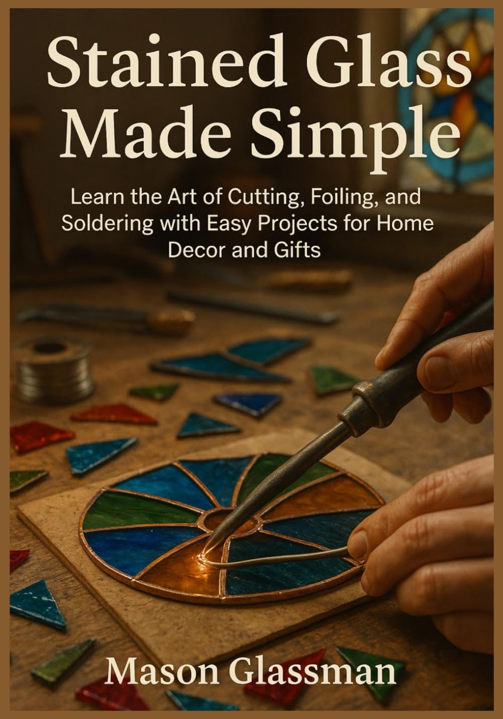 Amazon.com: Stained Glass Made Simple: Learn the Art of Cutting ...
