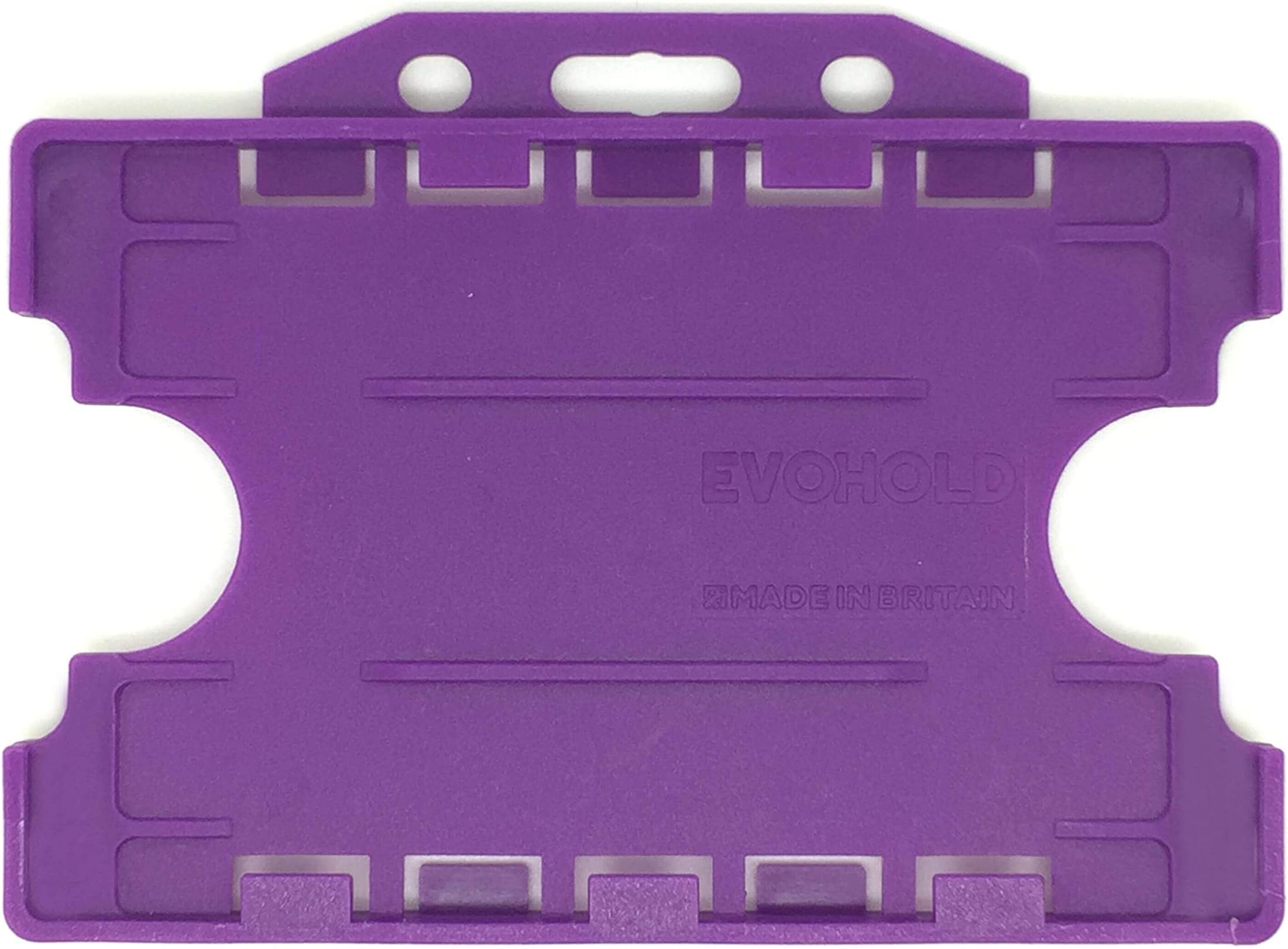 ALG ID Cards® Purple Double Sided/Dual Sided Rigid Purple ID Identity ...