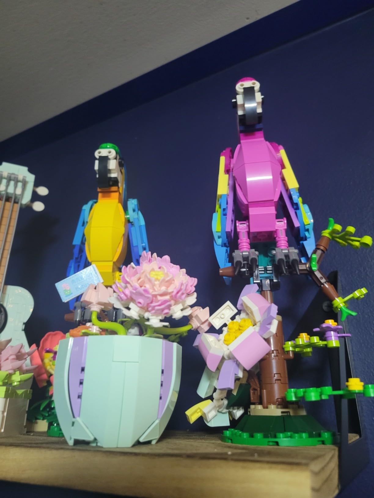 LEGO Creator 3 in 1 Exotic Pink Parrot 31144 Building Toy Set ...