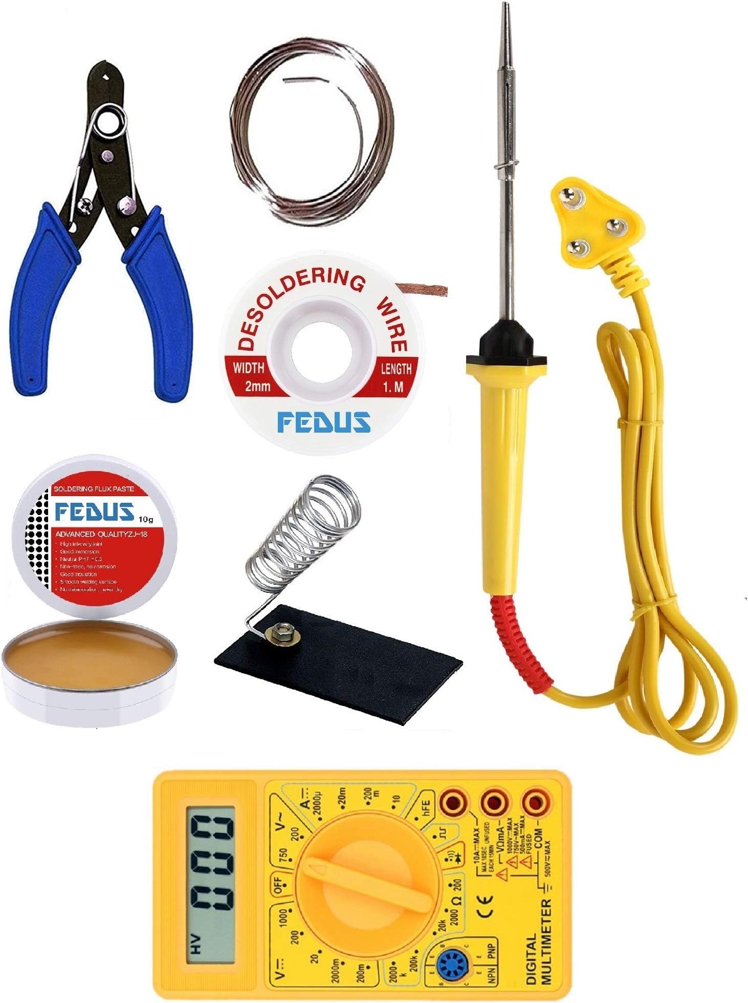 FADMAN SOLDERING IRON 25 W | BEST BUNDLE KIT | PACK OF 15 | SOLDERING ...