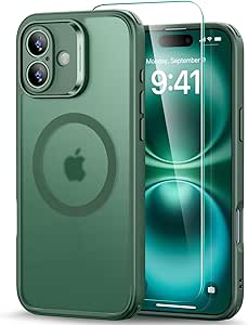 Amazon.com: ESR for iPhone 16 Plus Case (4 in 1) Set, Translucent Matte Case, Compatible with ...