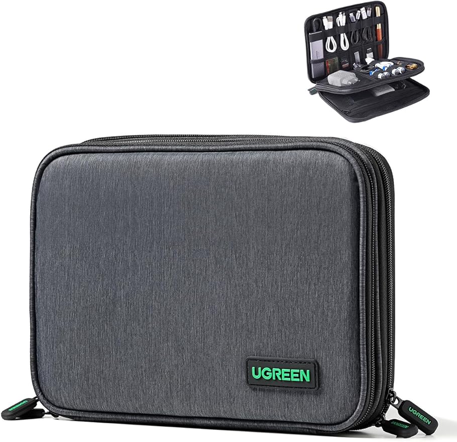 UGREEN Travel Accessories, Portable Bag Electronics Organiser Large ...