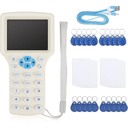 Amazon.com : LEXI Upgraded 10 Frequency RFID Writer/Reader/Duplicator ...