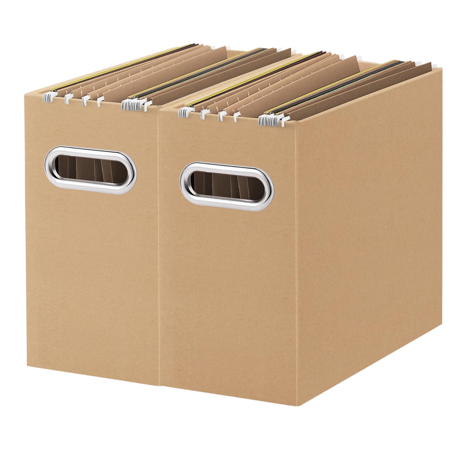 Snapklik.com : Oterri File Organizer, Small Storage Box, Cardboard File ...