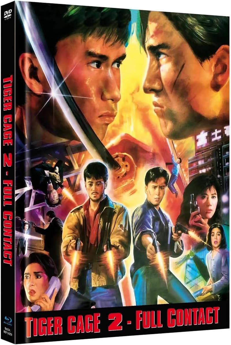 TIGER CAGE 2 aka Full Contact - Limited Mediabook - Blu-ray (+DVD ...