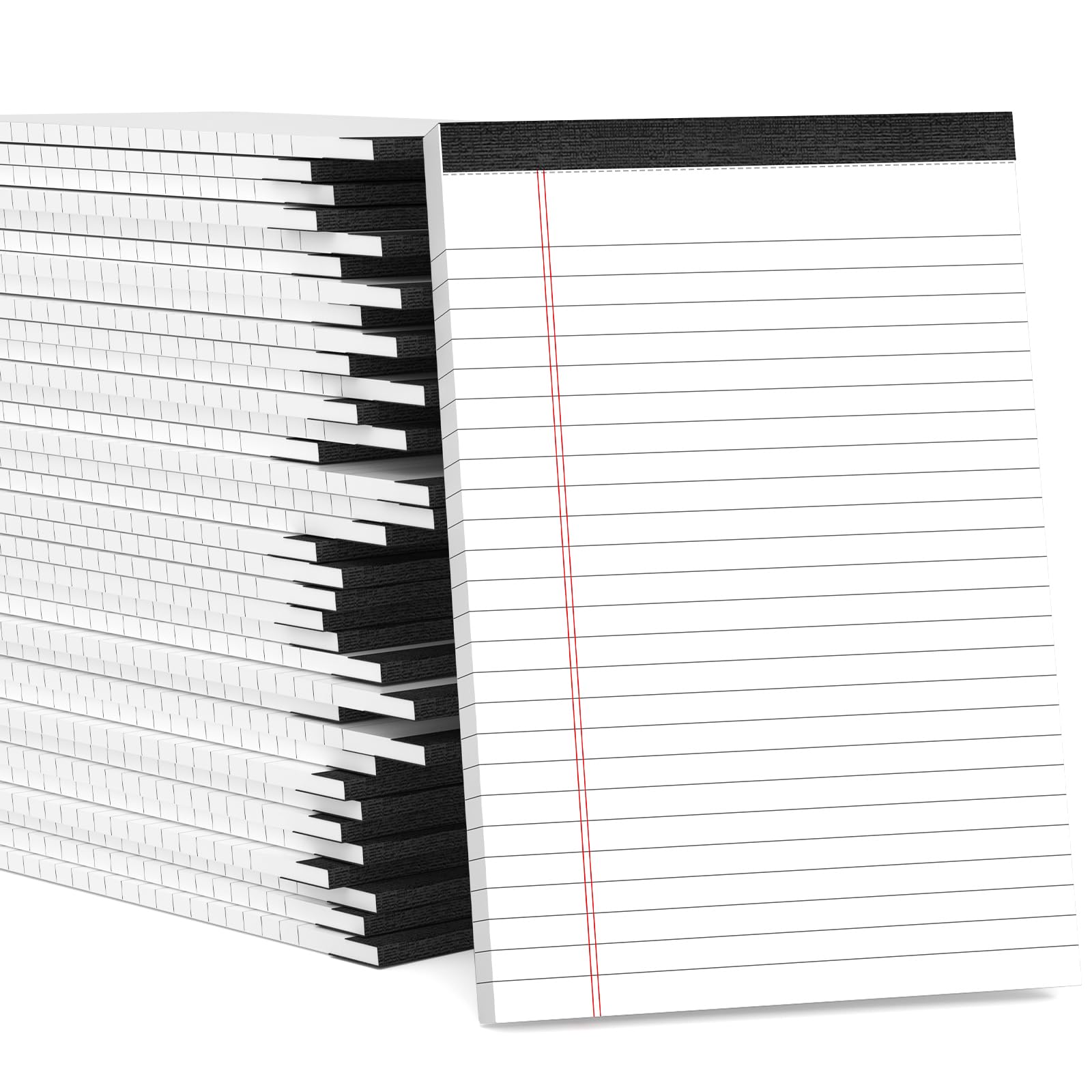 Snapklik.com : 36 Pack Small Legal Pads 5x8 White Note Pads 5x8 College ...