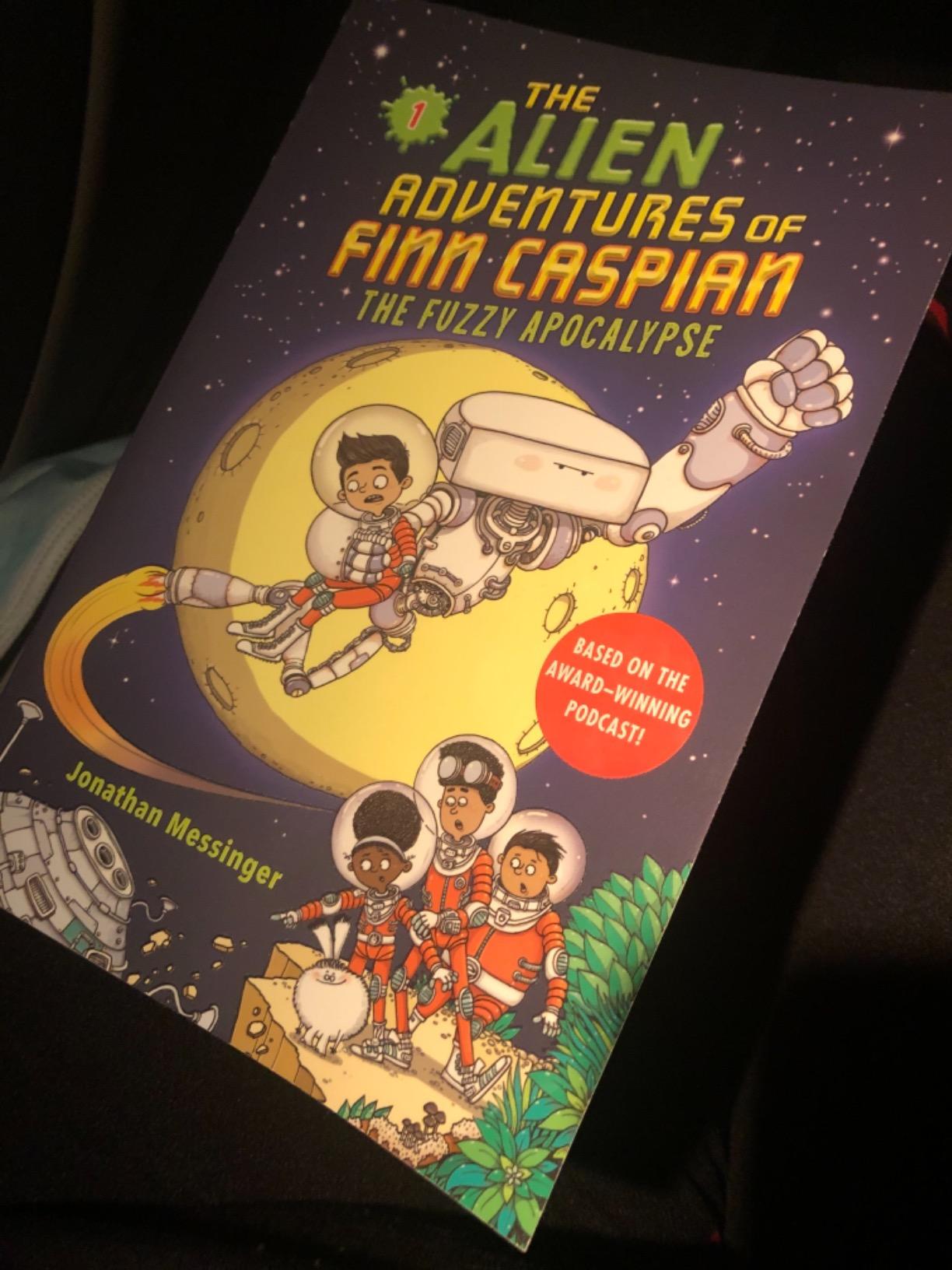 Amazon.com: The Alien Adventures of Finn Caspian #1: The Fuzzy Apocalypse: 9780062932143 ...