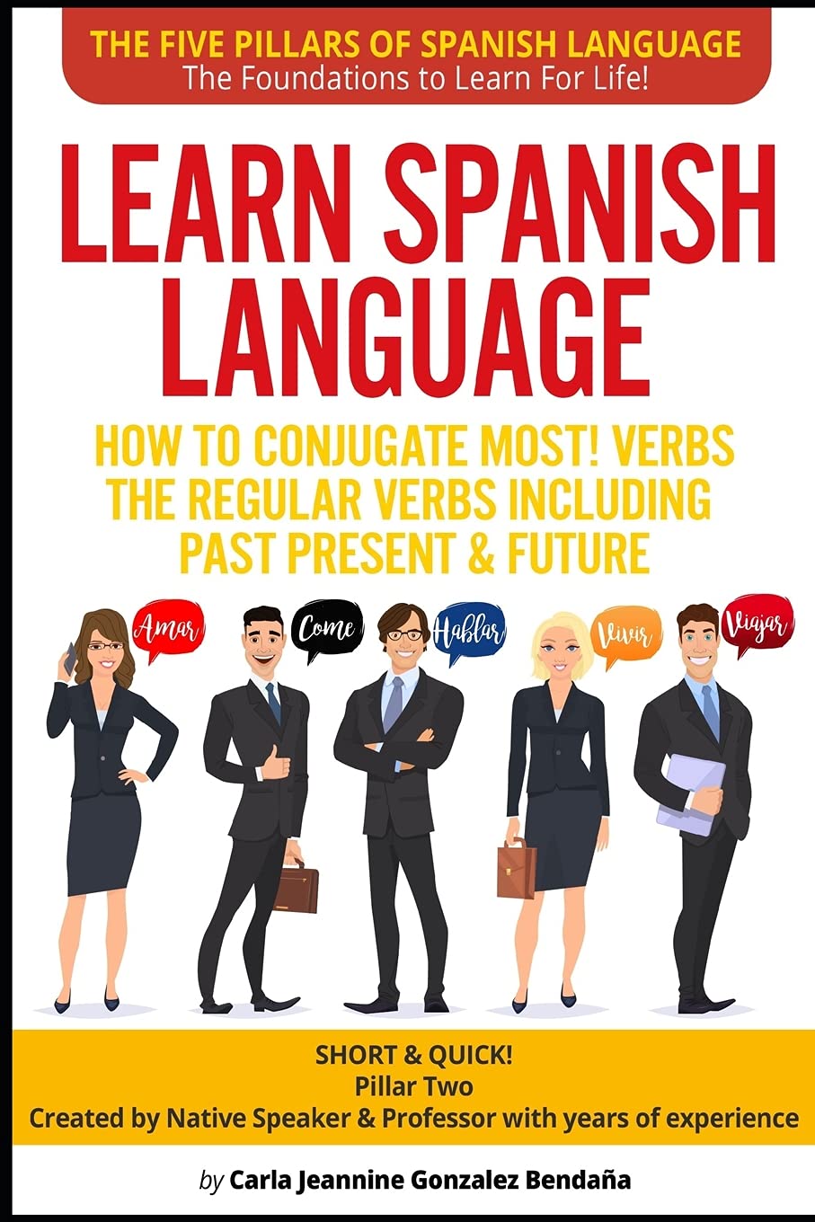 Buy Learn Spanish Language How to Conjugate MOST VERBS:The Regular ...