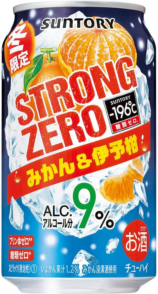 Suntory Chuhai Strong Zero Tangerine & Iyokan R Can Chile | Ubuy