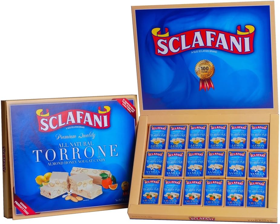 Amazon.com : La Florentine Torrone Assortment Box 7.62oz : Candy And ...