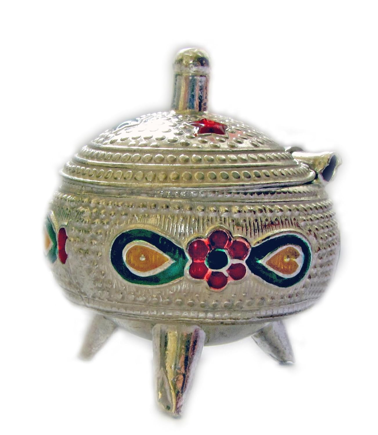 Buy Timeless Treasure Pure Silver sindoor Dani Box for Womens, kumkum ...