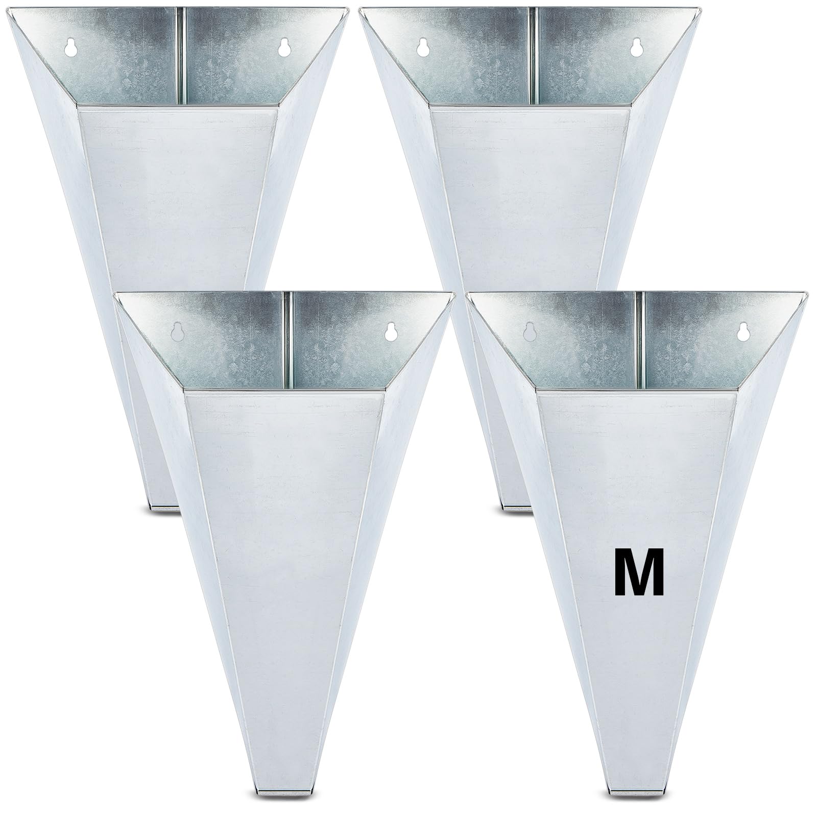 Snapklik.com : Mumufy 4 Pcs Medium Galvanized Steel Poultry Restraining ...