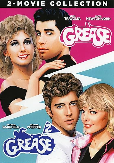 Grease & Grease 2 - 2-Movie Collection [2x DVD] [1978 + 1982]: Amazon ...