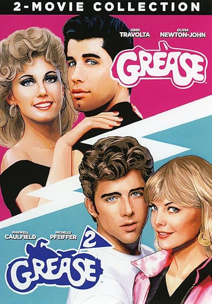 Grease & Grease 2 - 2-Movie Collection [2x DVD] [1978 + 1982]: Amazon ...