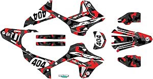 Kalair GFX Graphics Kit for Honda CRF 300L (2021+) Invasion Series Red ...