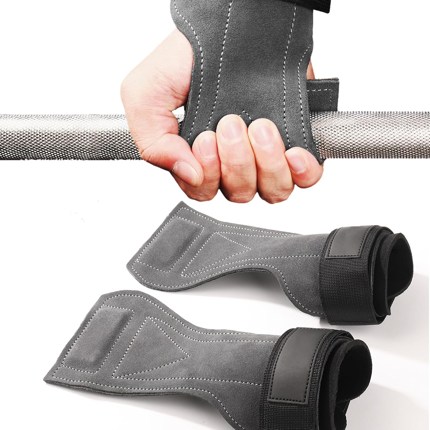 LinJie Weight Lifting Gloves,Weightlifting Hooks Deadlift Wrist grips ...