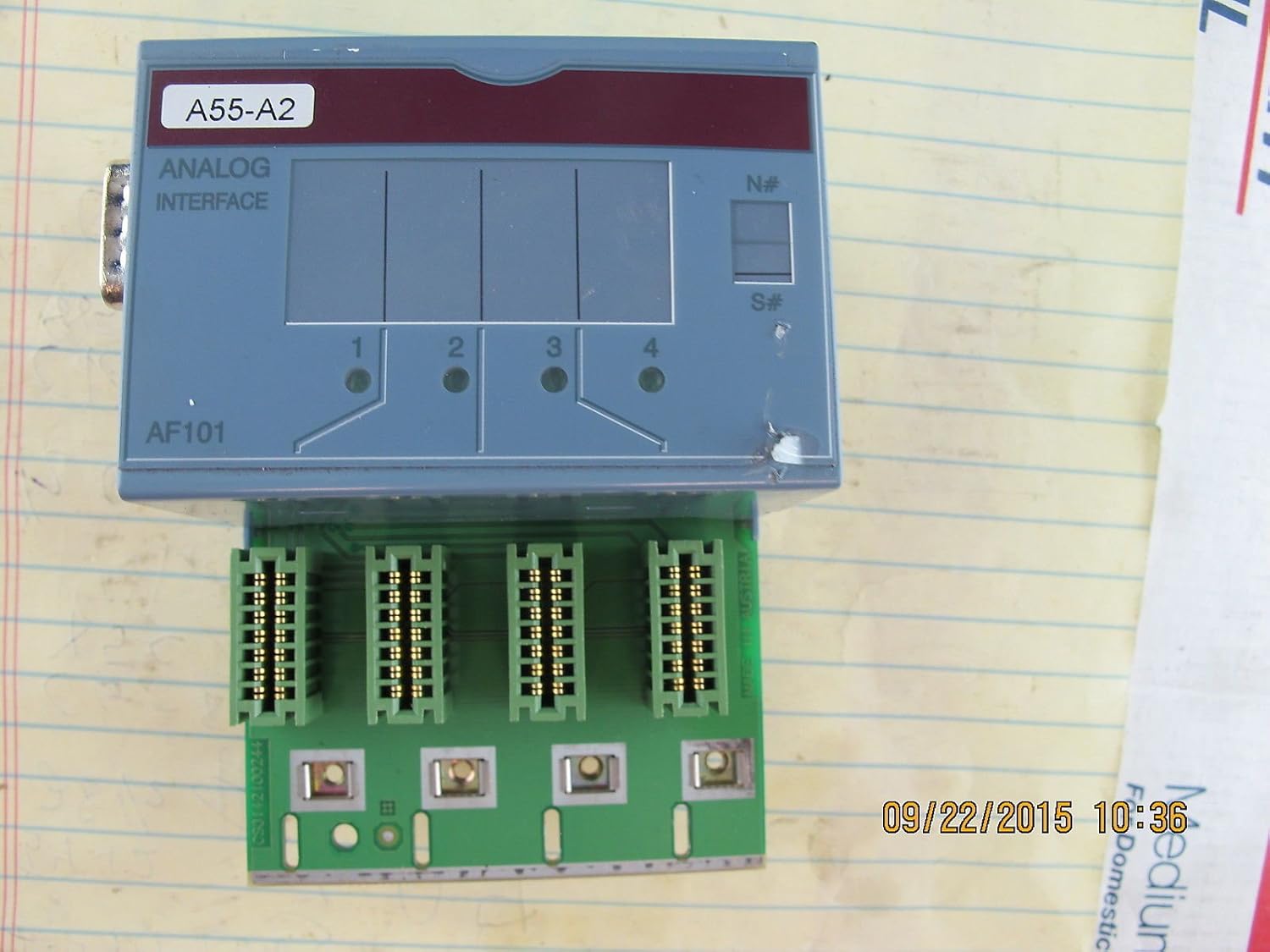BR Automation 7AF101.7 7AF1017 Analog Interface Module: Amazon.com ...