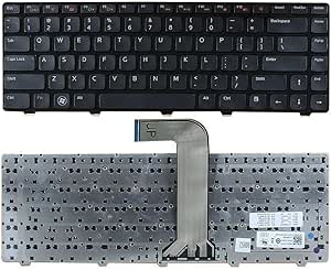 Amazon.com: New US Black Keyboard Replacement for Dell Inspiron N4050 ...