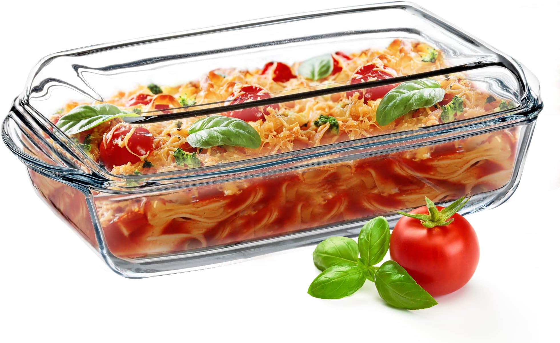 Pyrex Casserole Rectangular 33 x 19 x 13 cm 465A000/7144, 4,5 Liter ...